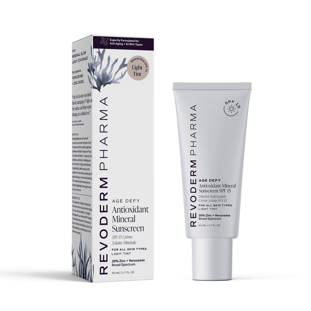 Tinted Mineral Sunscreen | Age Defy Tinted Antioxidant Mineral ...