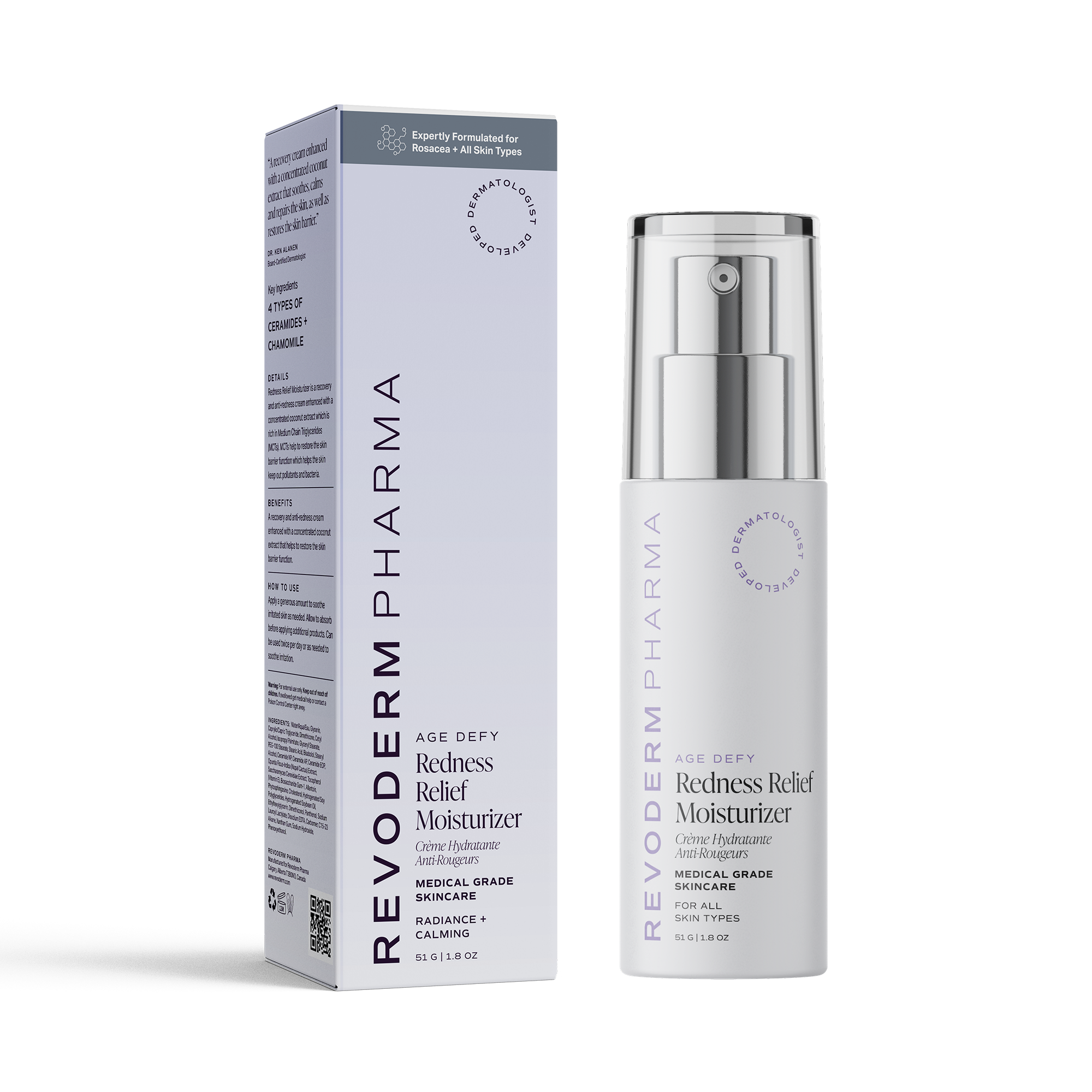 Redness Relief Moisturizer | Anti-Red Moisturizer – Revoderm