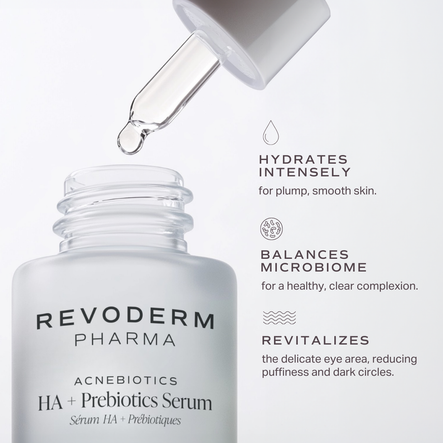 HA + Prebiotics Serum - Advanced Hydrating Hyaluronic Acid | Revoderm